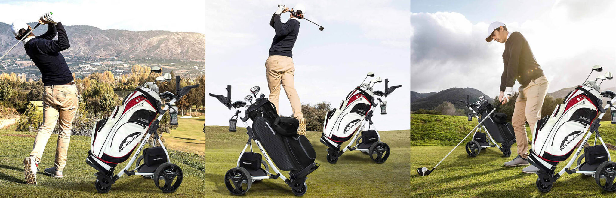 Electric Golf Trolley by Promaster Plus - Free UK Delivery - Golf Trolley